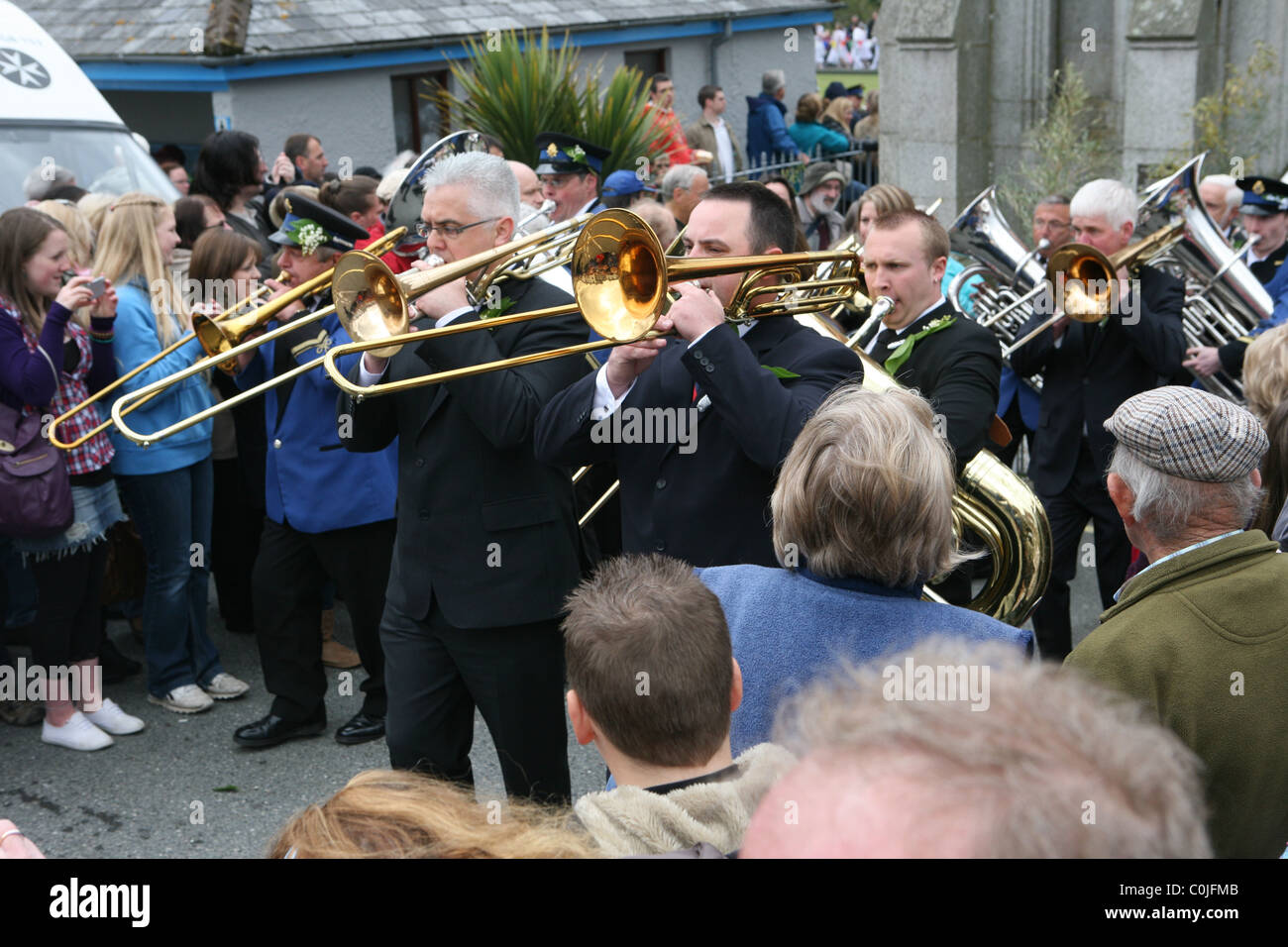 Helston Floral Dance High Resolution Stock Photography and Images - Alamy