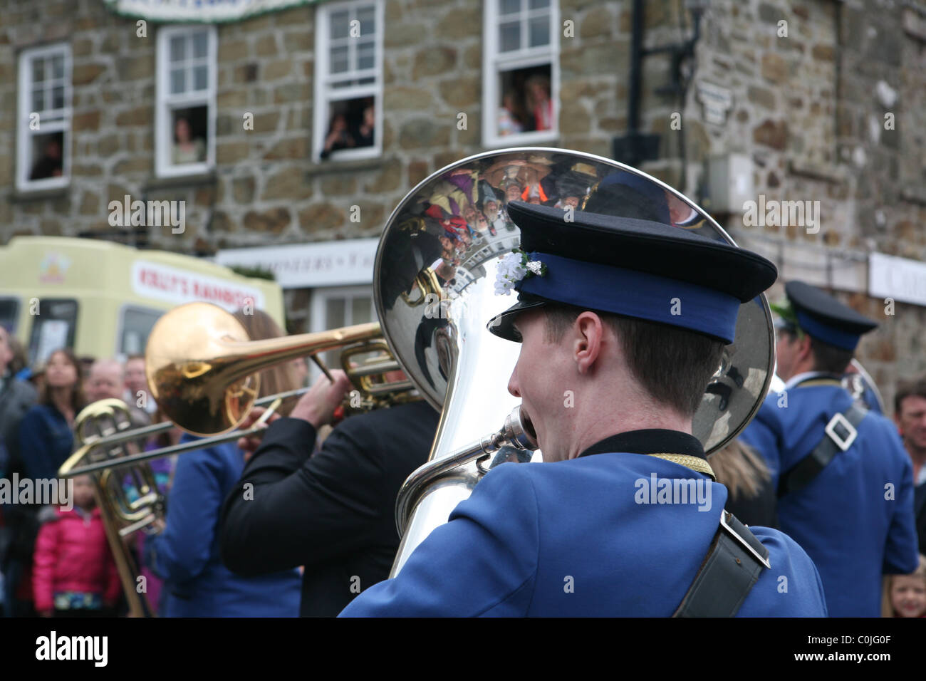 Helston furry dance hi-res stock photography and images - Alamy