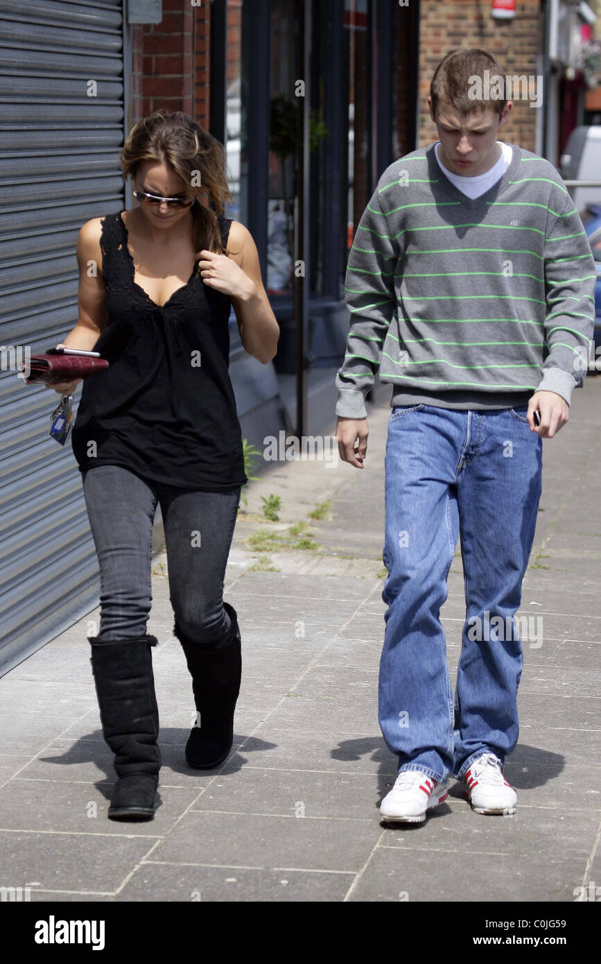 Kara Tointon and Charlie G. Hawkins who play Dawn Swann and Darren ...