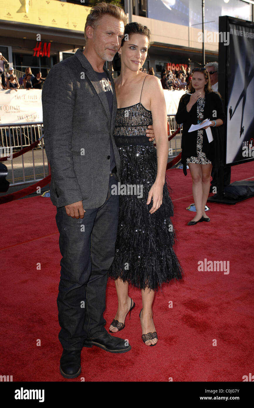 Callum Keith Rennie and Amanda Peet World Premiere Of The X Files 'I ...