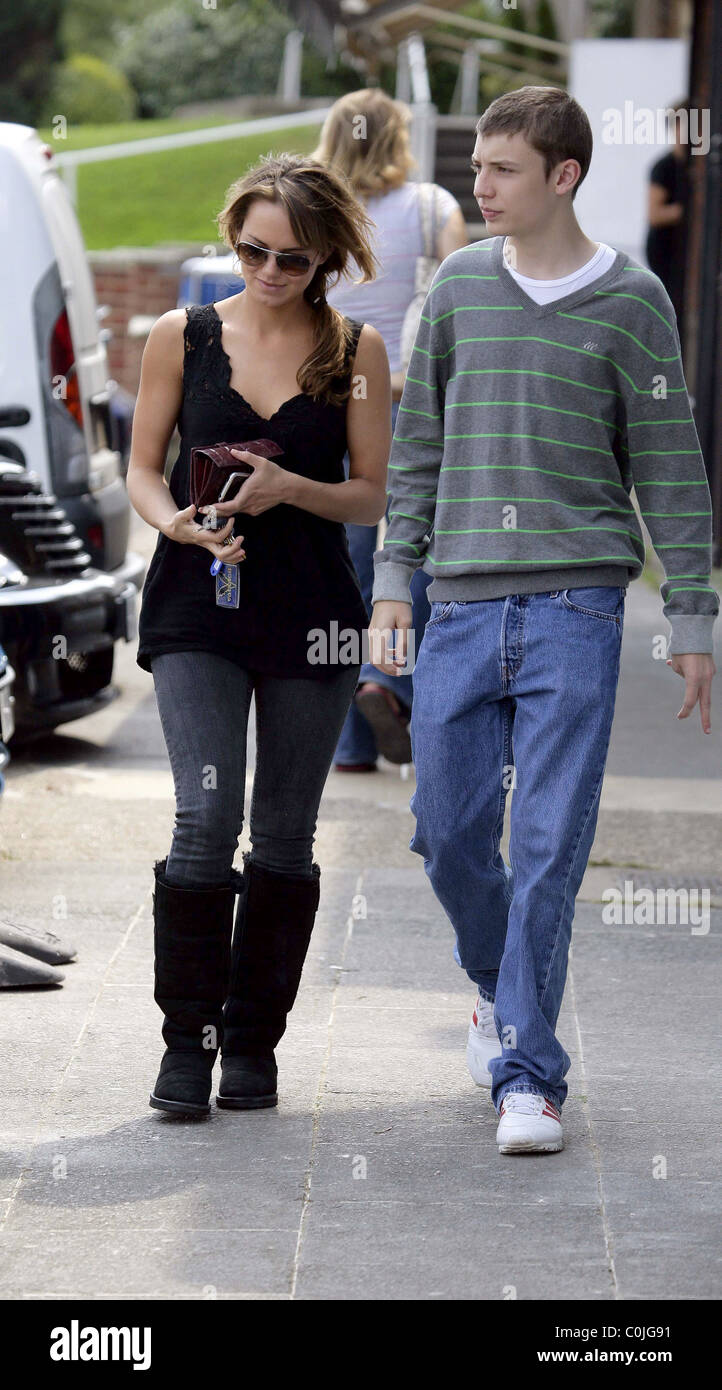 Kara Tointon and Charlie G. Hawkins who play Dawn Swann and Darren ...