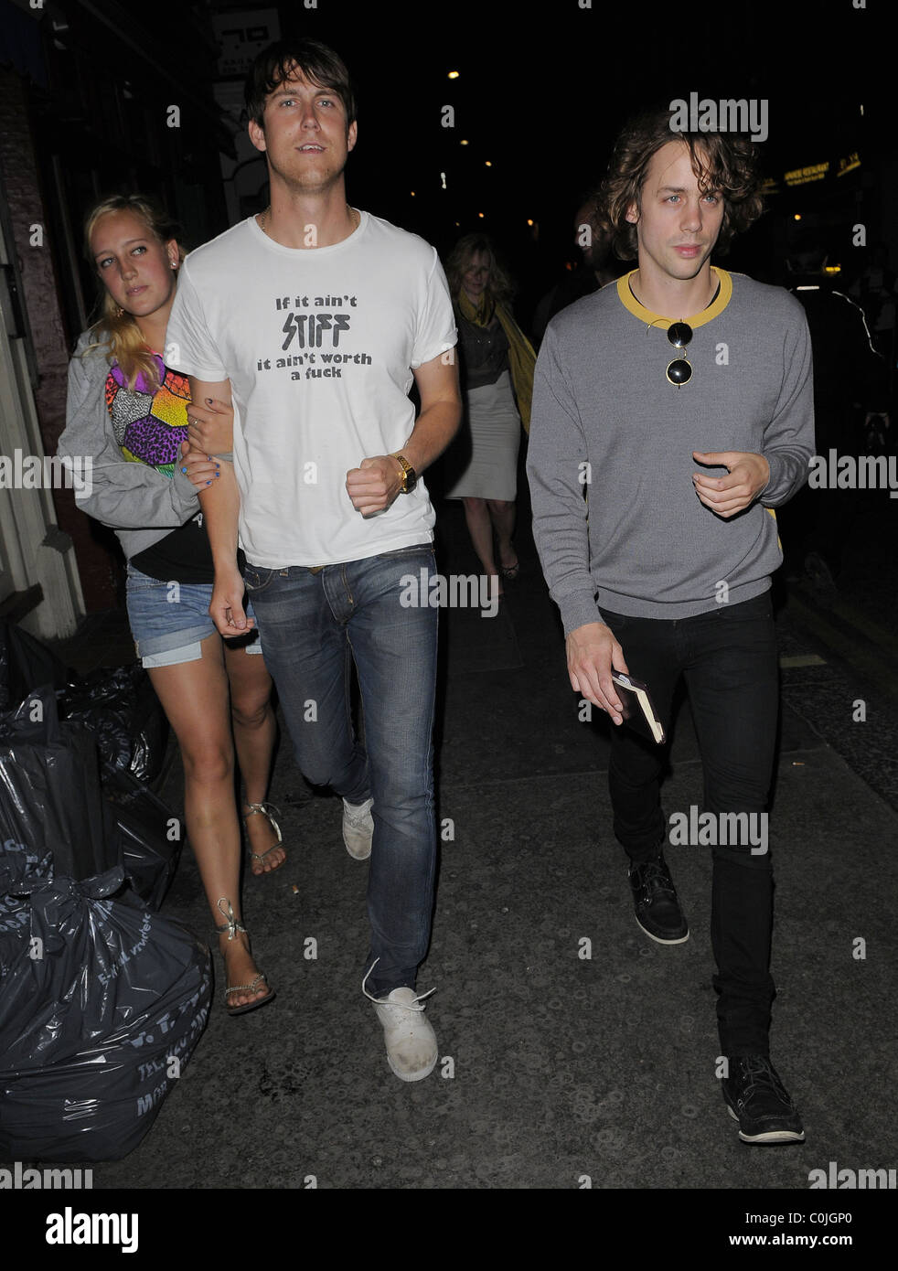 Johnny borrell from indie band razorlight hi-res stock photography and ...