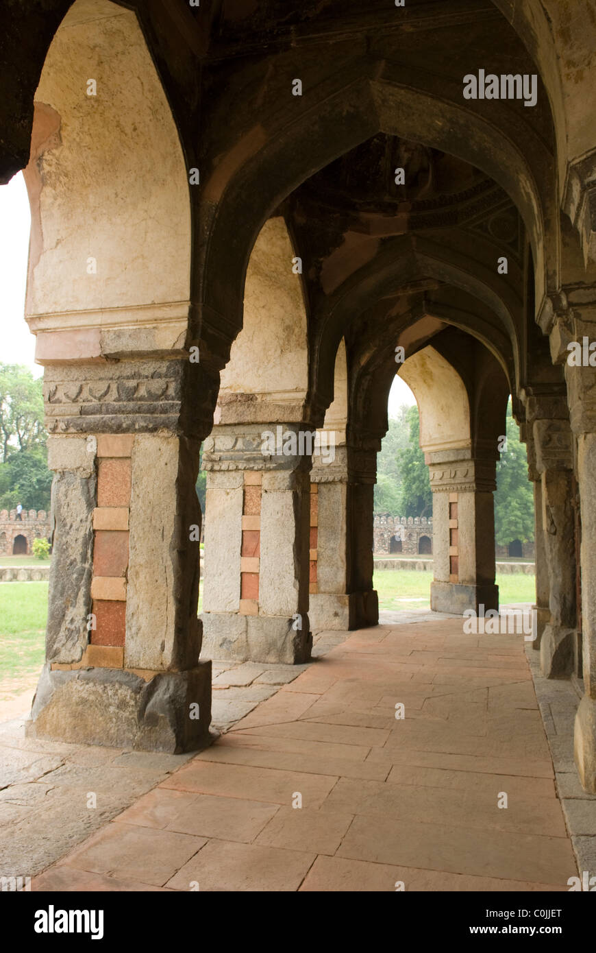 Isa Khan Tomb Enclosure, Delhi, India Stock Photo - Alamy