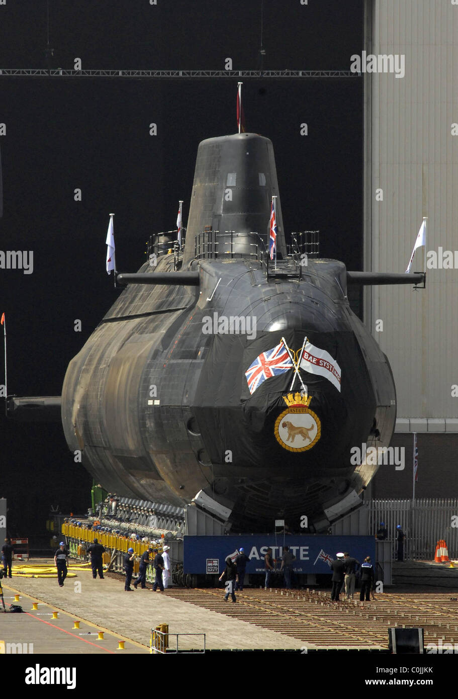 ROYAL NAVY'S MONSTER SUB The British Royal Navy's new submarine has a ...