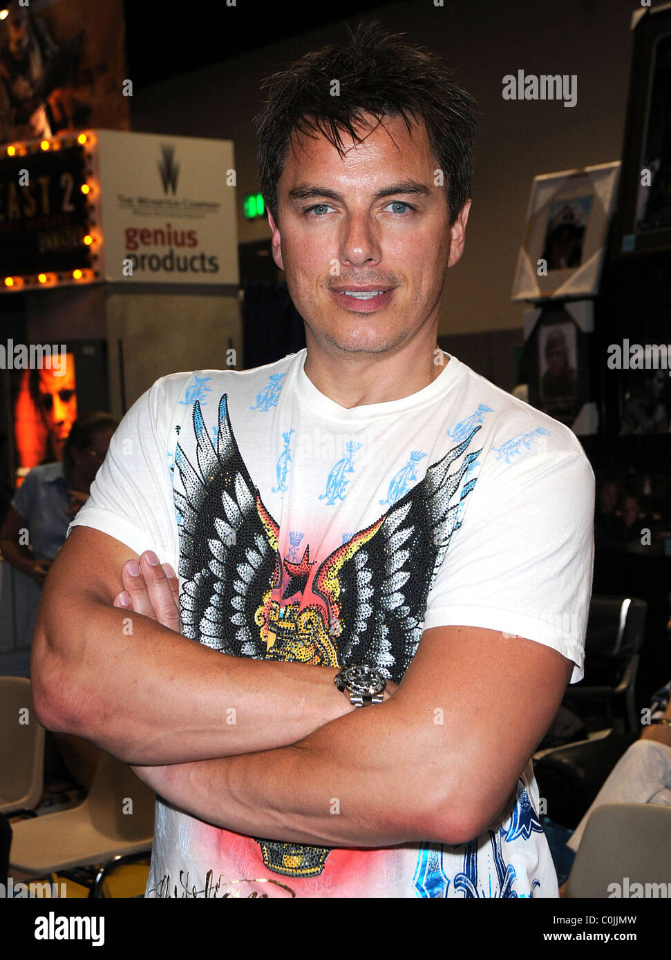 John Barrowman Comic Con 2008 at the San Diego Conference Center. San ...