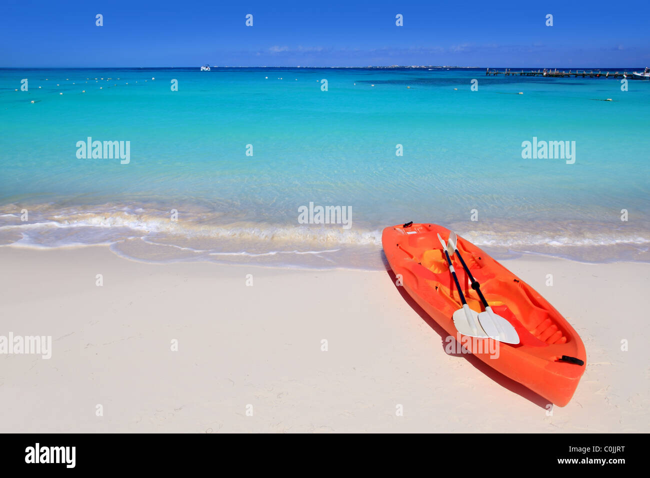 Turquoise kayak hi-res stock photography and images - Alamy