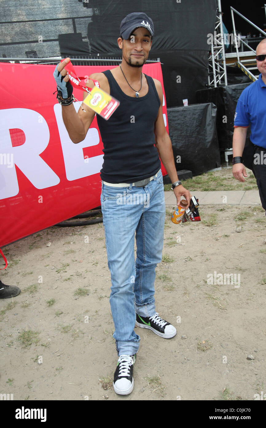 Mark Medlock REWE Sommerfest at Zentraler Festplatz am Kurt-Schumacher ...