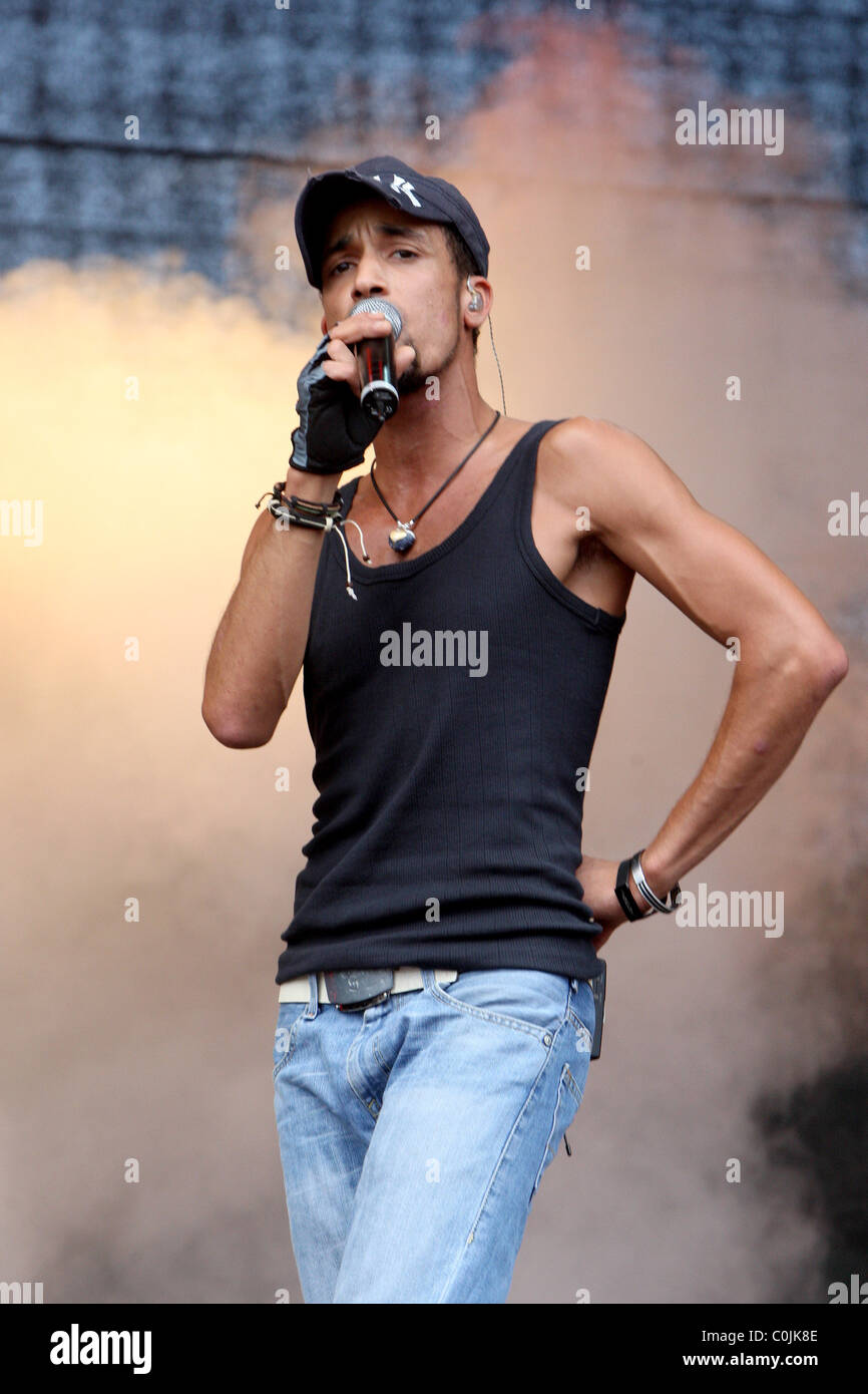 Mark Medlock REWE Sommerfest at Zentraler Festplatz am Kurt-Schumacher ...