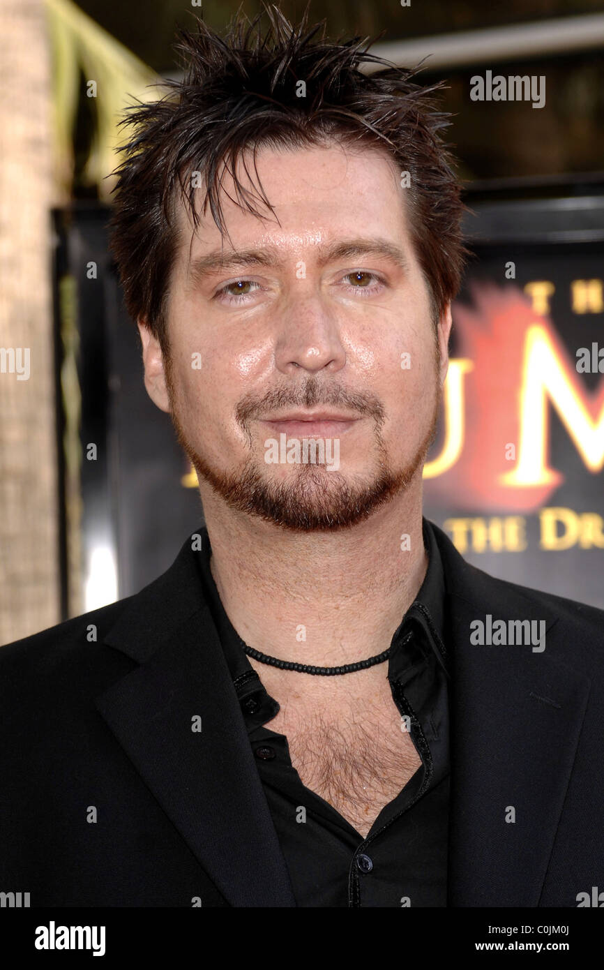 Aaron Sims Los Angeles Premiere of 'The Mummy: Tomb Of The Dragon ...