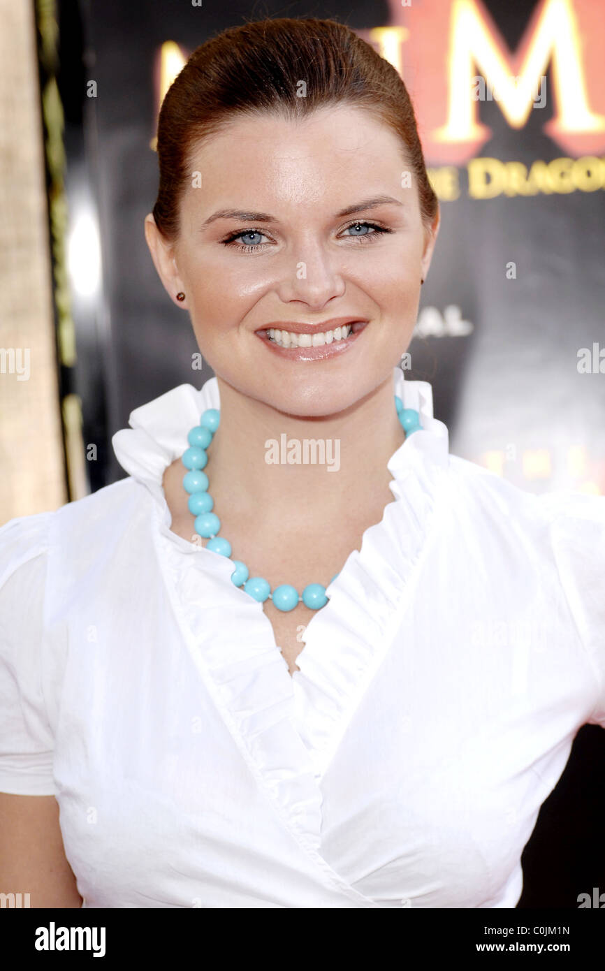 Heather Tom Los Angeles Premiere of 'The Mummy: Tomb Of The Dragon ...