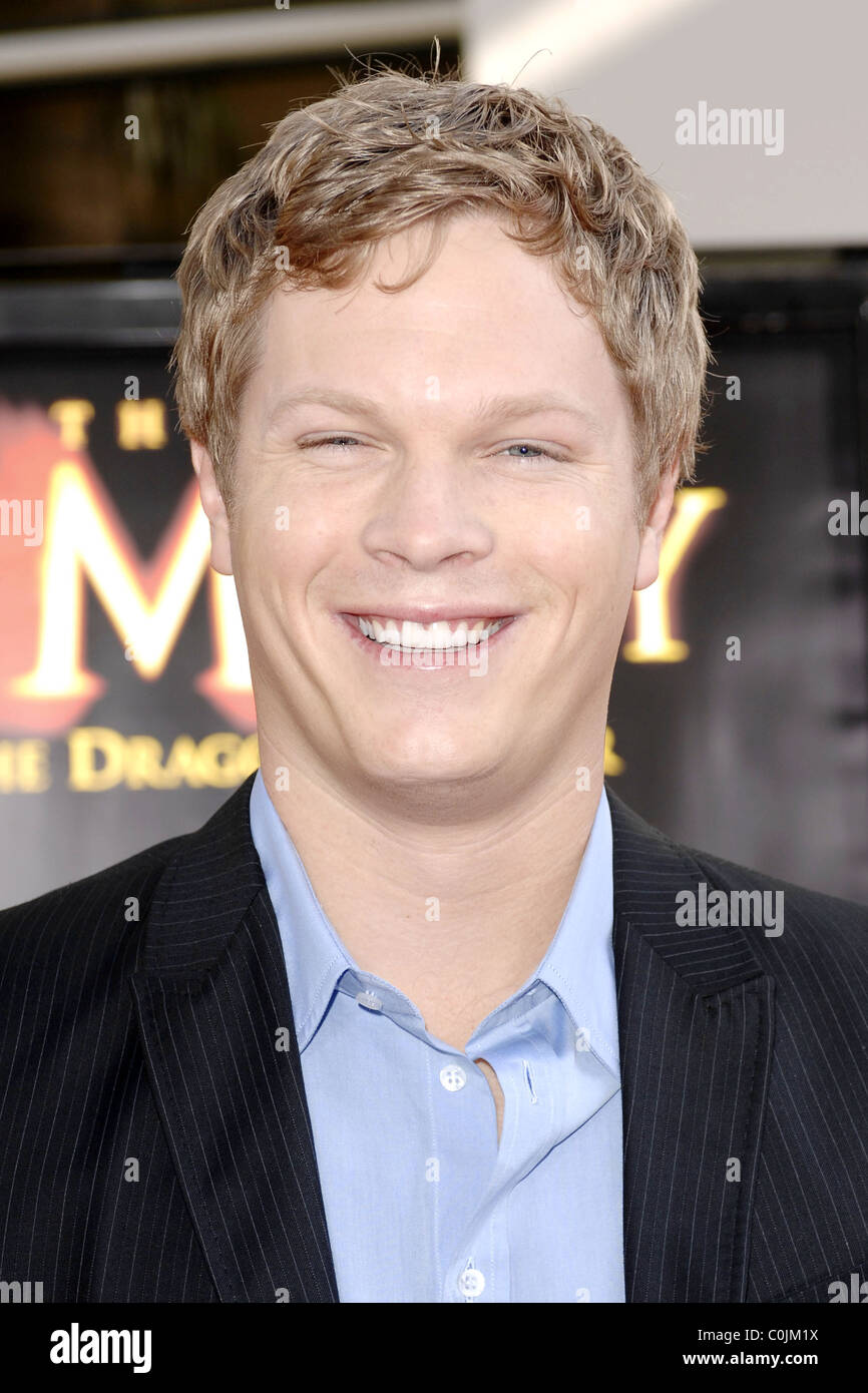 Luke Ford Los Angeles Premiere of 'The Mummy: Tomb Of The Dragon ...