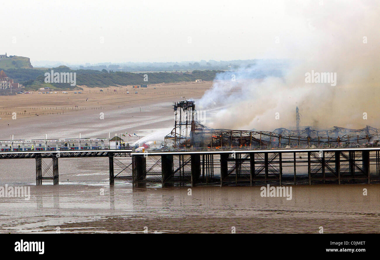 Weston super mares grand pier hi-res stock photography and images - Alamy