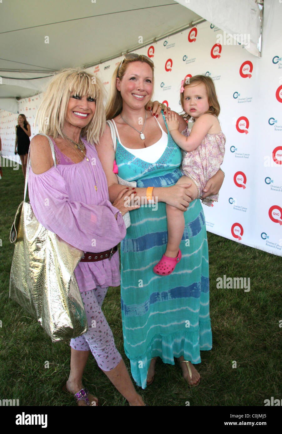 Betsy Johnson, her daughter Lulu and her grandaughter Super Saturday ...