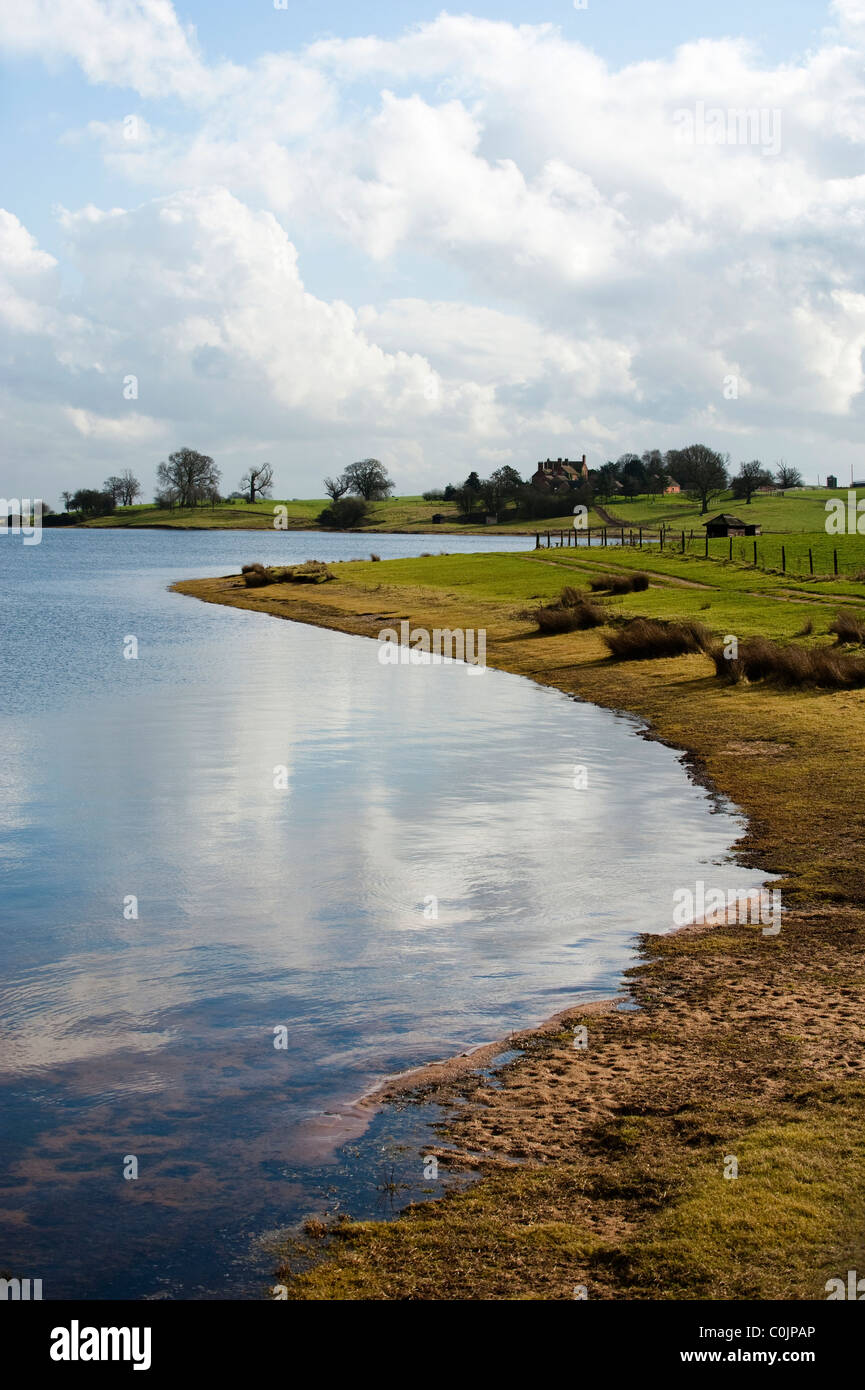 Blithfield Reservoir in Staffordshire, England, United Kingdom Stock ...