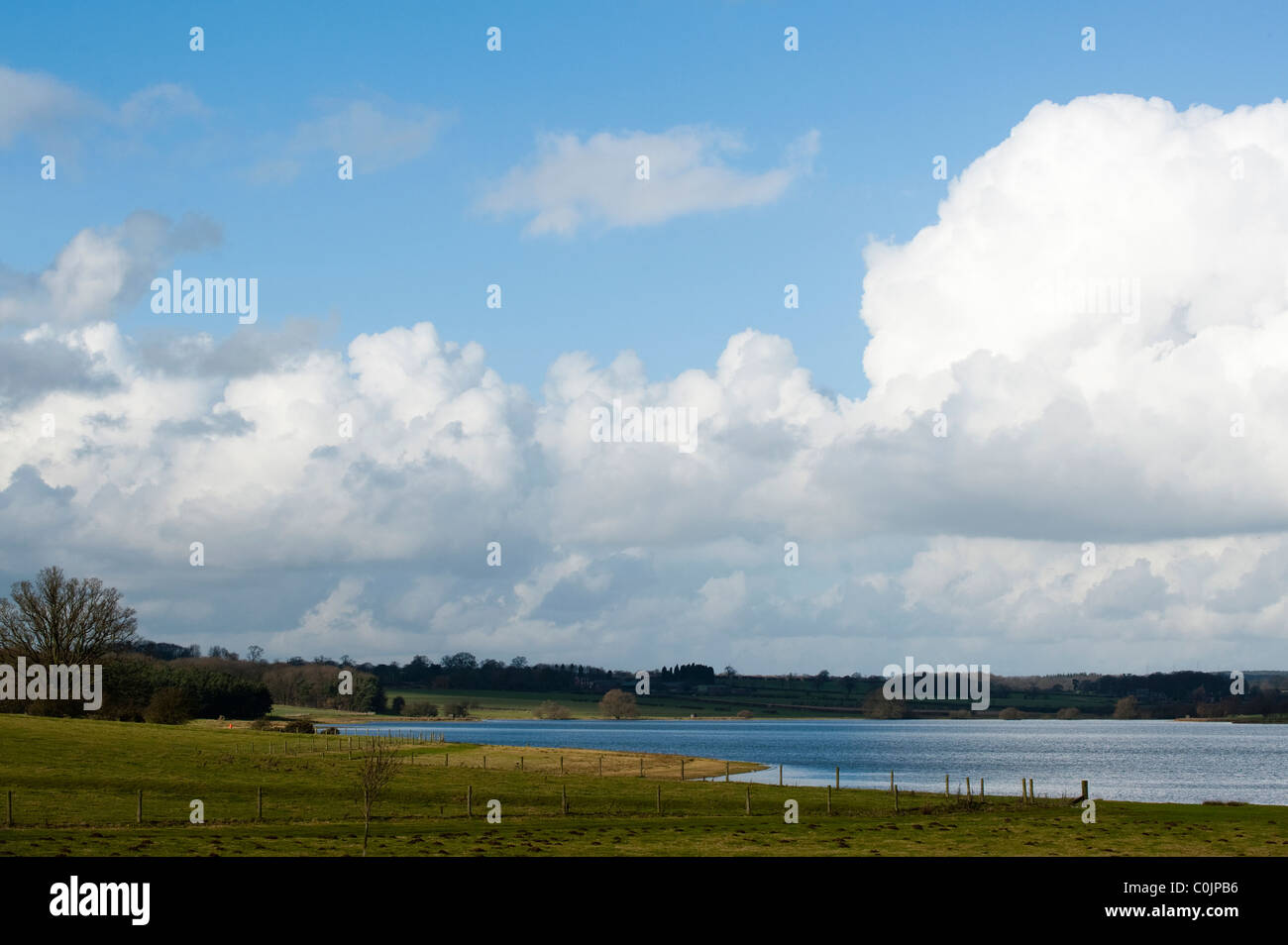 Blithfield Reservoir in Staffordshire, England, United Kingdom Stock ...