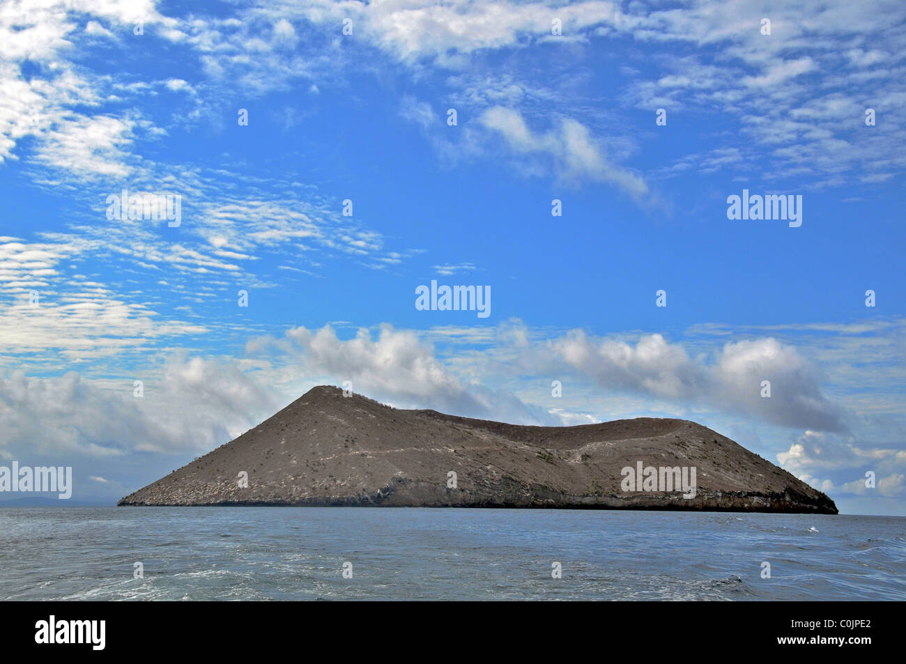 Daphne mayor volcano island Galapagos islands Ecuador Stock Photo - Alamy
