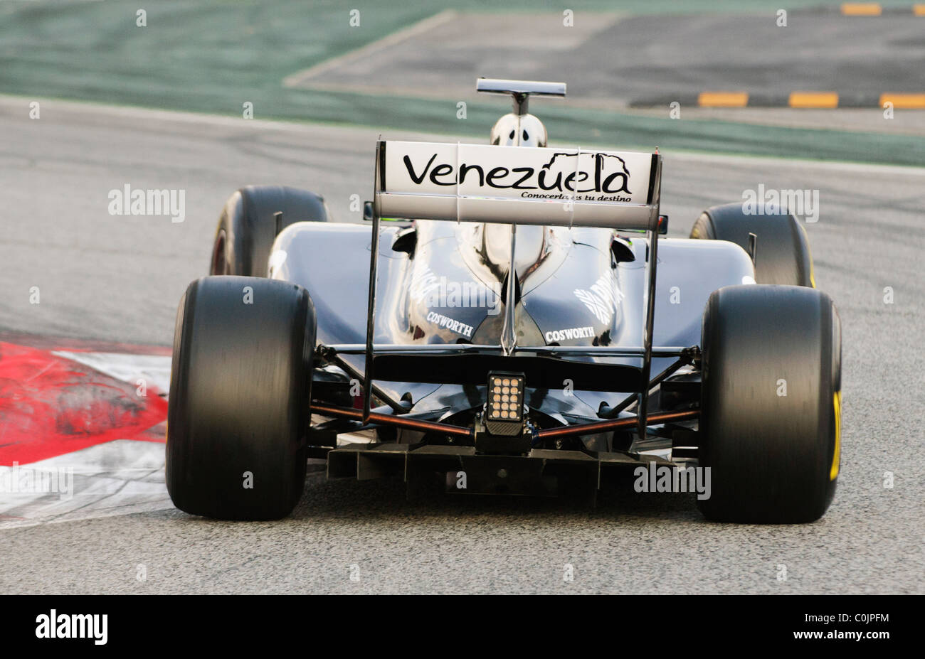 Pastor Maldonado (VEN) in the Williams FW33 Formula One racecar Stock ...
