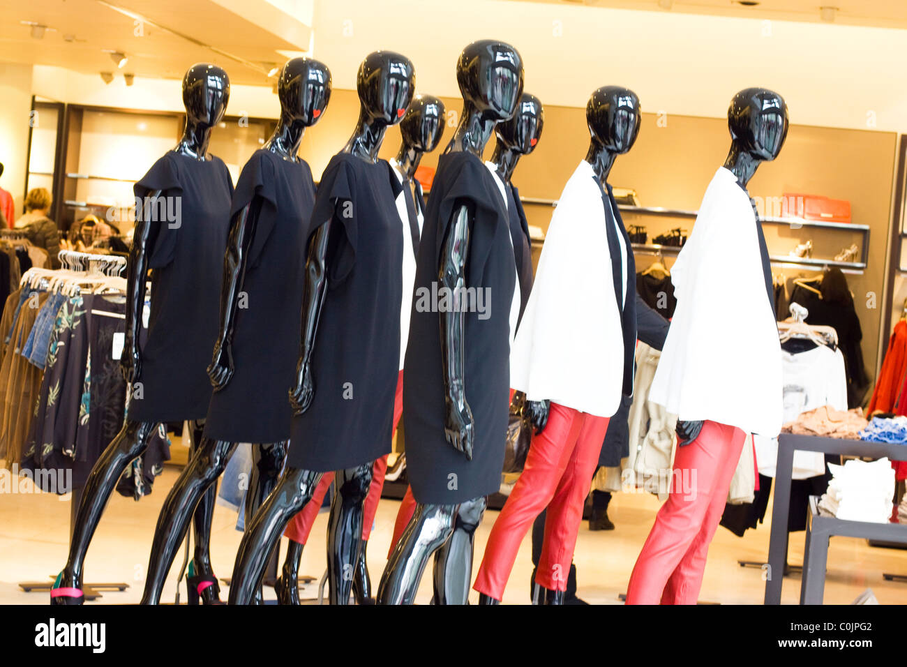 Shop window Display at Selfridges City of London England Stock Photo ...