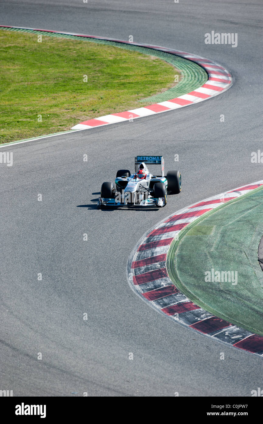 Mercedes f1 w02 hi-res stock photography and images - Alamy