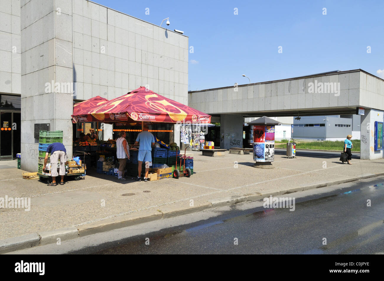 Prague Nadrazi Holesovice metro station Stock Photo - Alamy Prague Nadrazi Holesovice metro station Stock Photo - Alamy