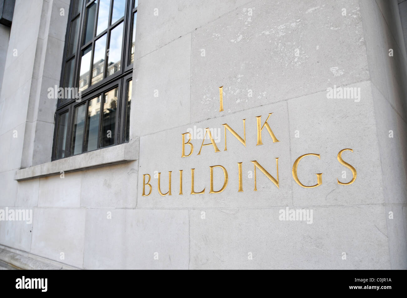 1 Bank Buildings City of London Stock Photo - Alamy