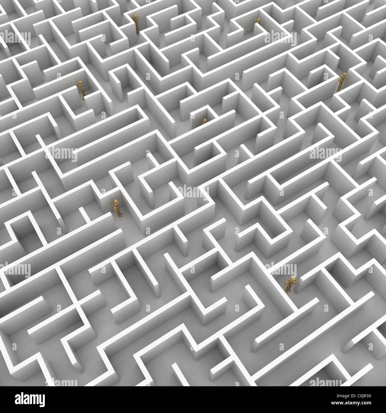 Big maze hi-res stock photography and images - Alamy