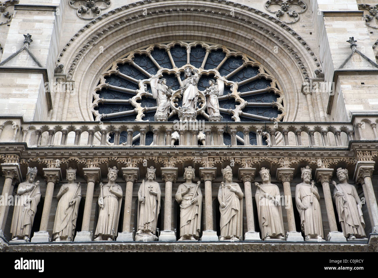 Close up of Notre Dame cathedral Paris France Stock Photo - Alamy