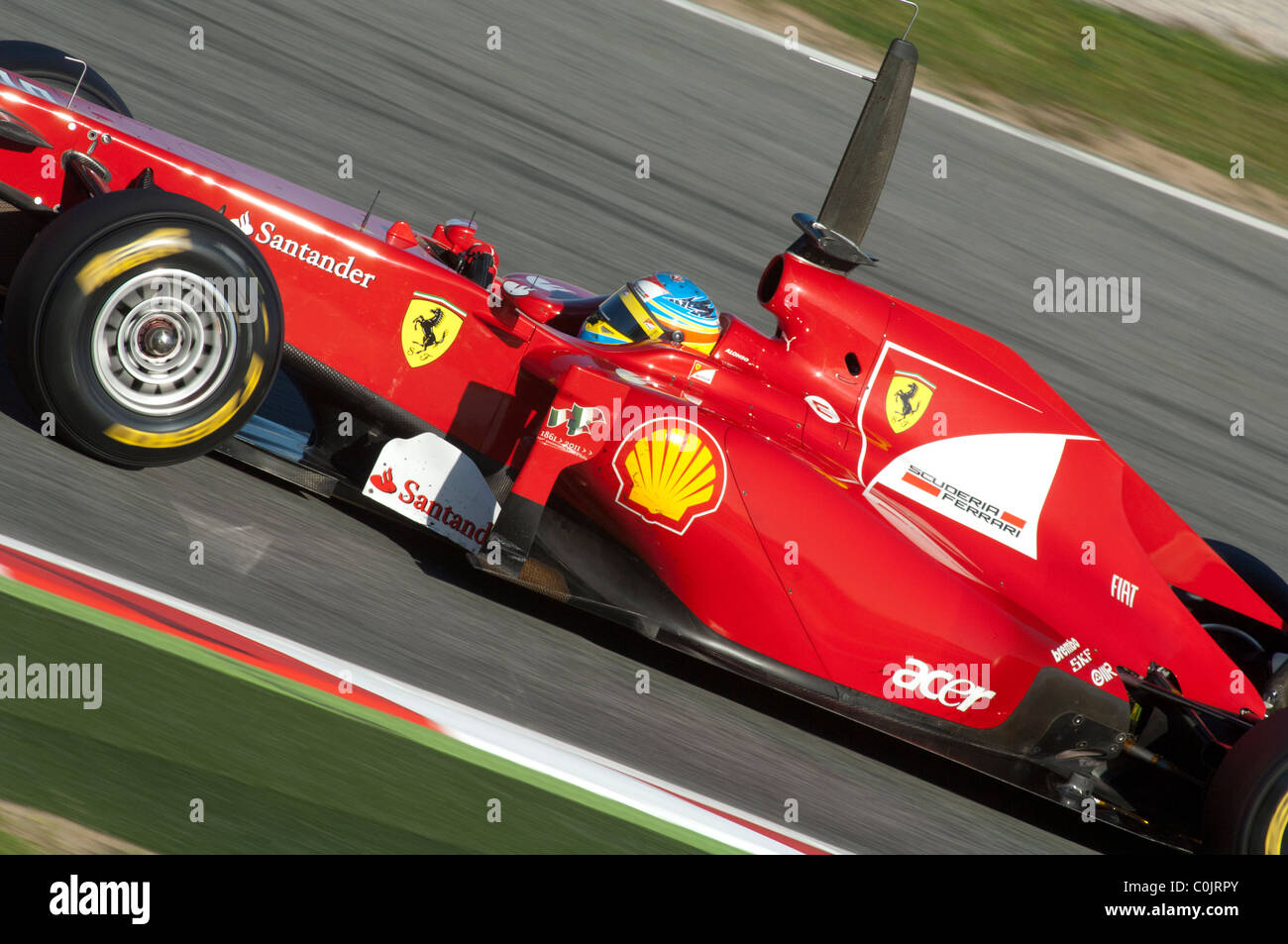 Ferrari driver fernando alonso hi-res stock photography and images - Alamy