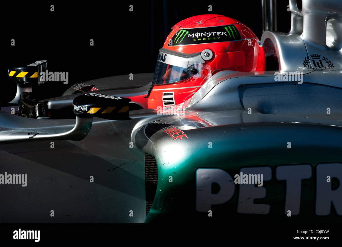 Mercedes f1 w02 hi-res stock photography and images - Alamy