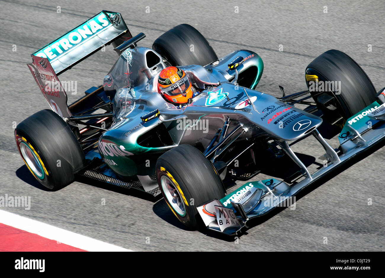 Michael Schumacher (Germany), Mercedes GP-Mercedes MGP W02, Formula 1 ...
