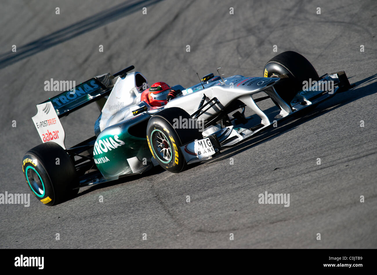Mercedes f1 w02 hi-res stock photography and images - Alamy