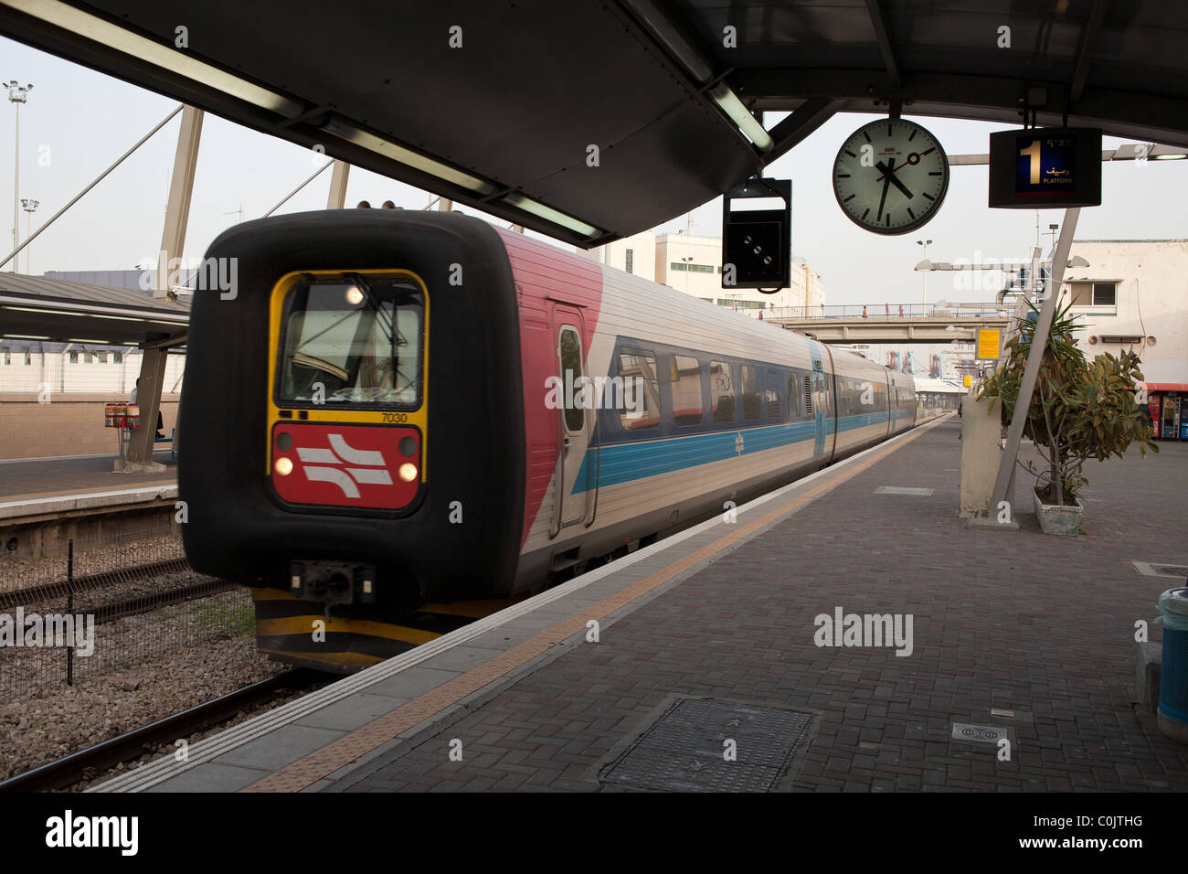 Railway station at haifa hi-res stock photography and images - Alamy
