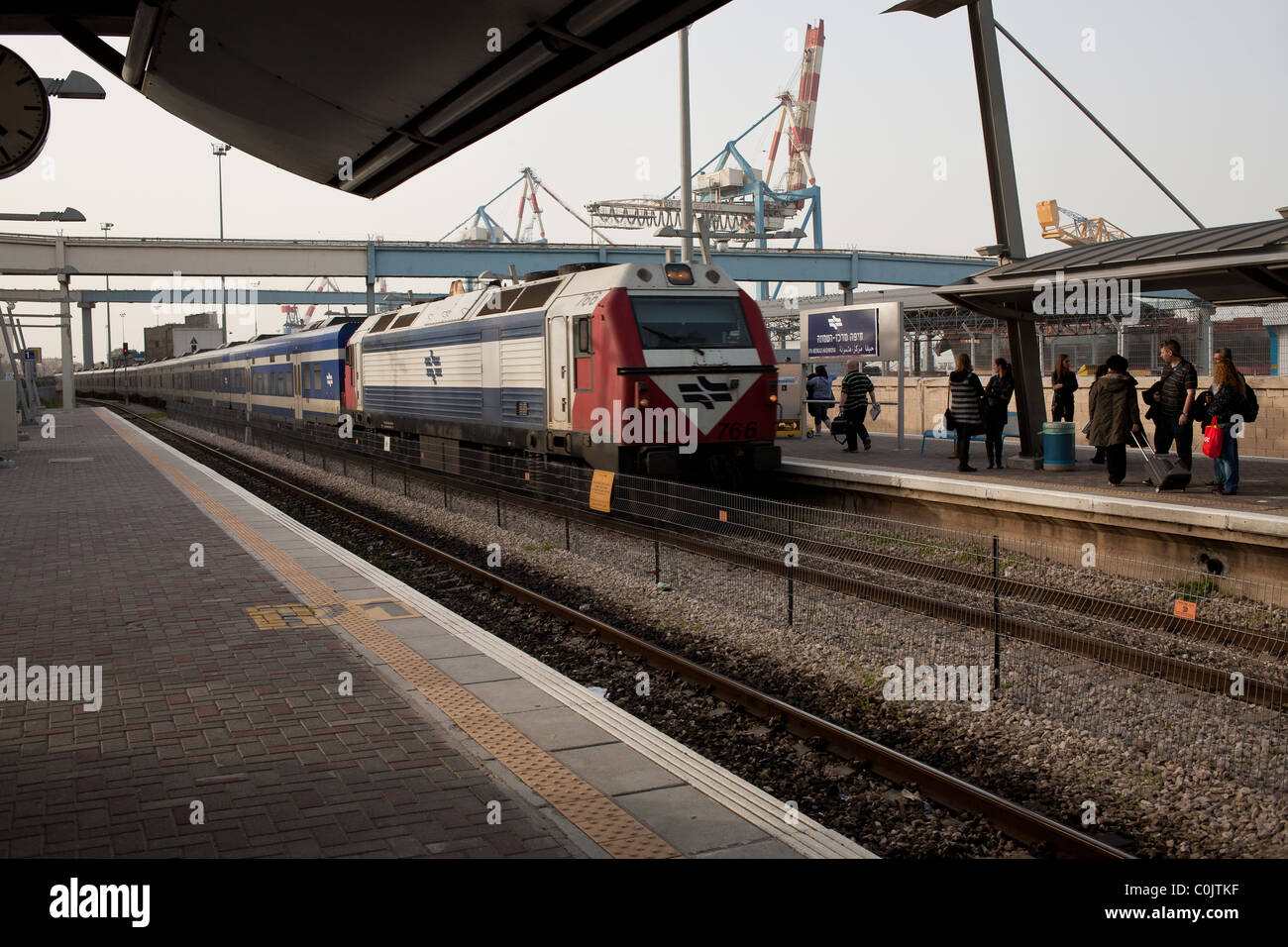 Haifa station hi-res stock photography and images - Alamy