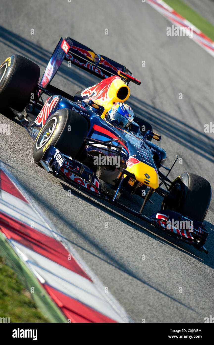 Red bull rb7 renault hi-res stock photography and images - Alamy