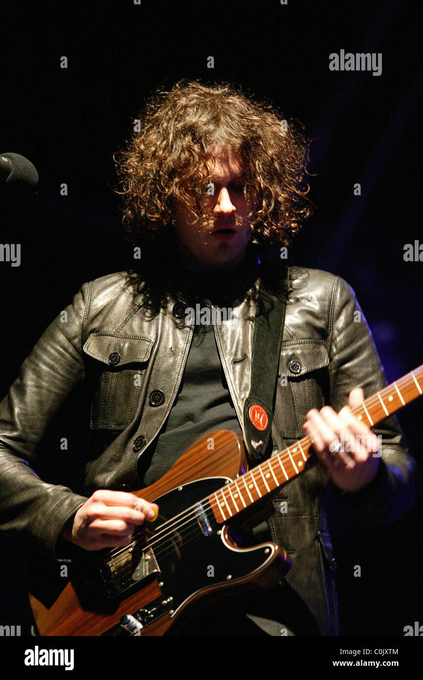 Jon Fratelli of The Fratellis performing in concert as part of the ...