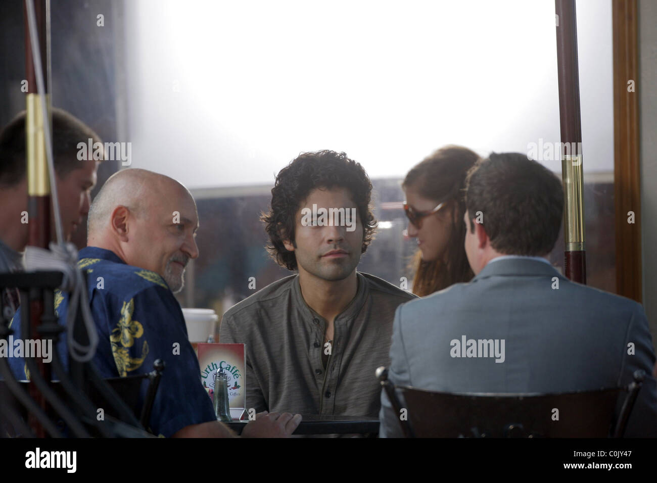 Adrian Grenier, The cast of HBO's 'Entourage' filming a scene at the ...
