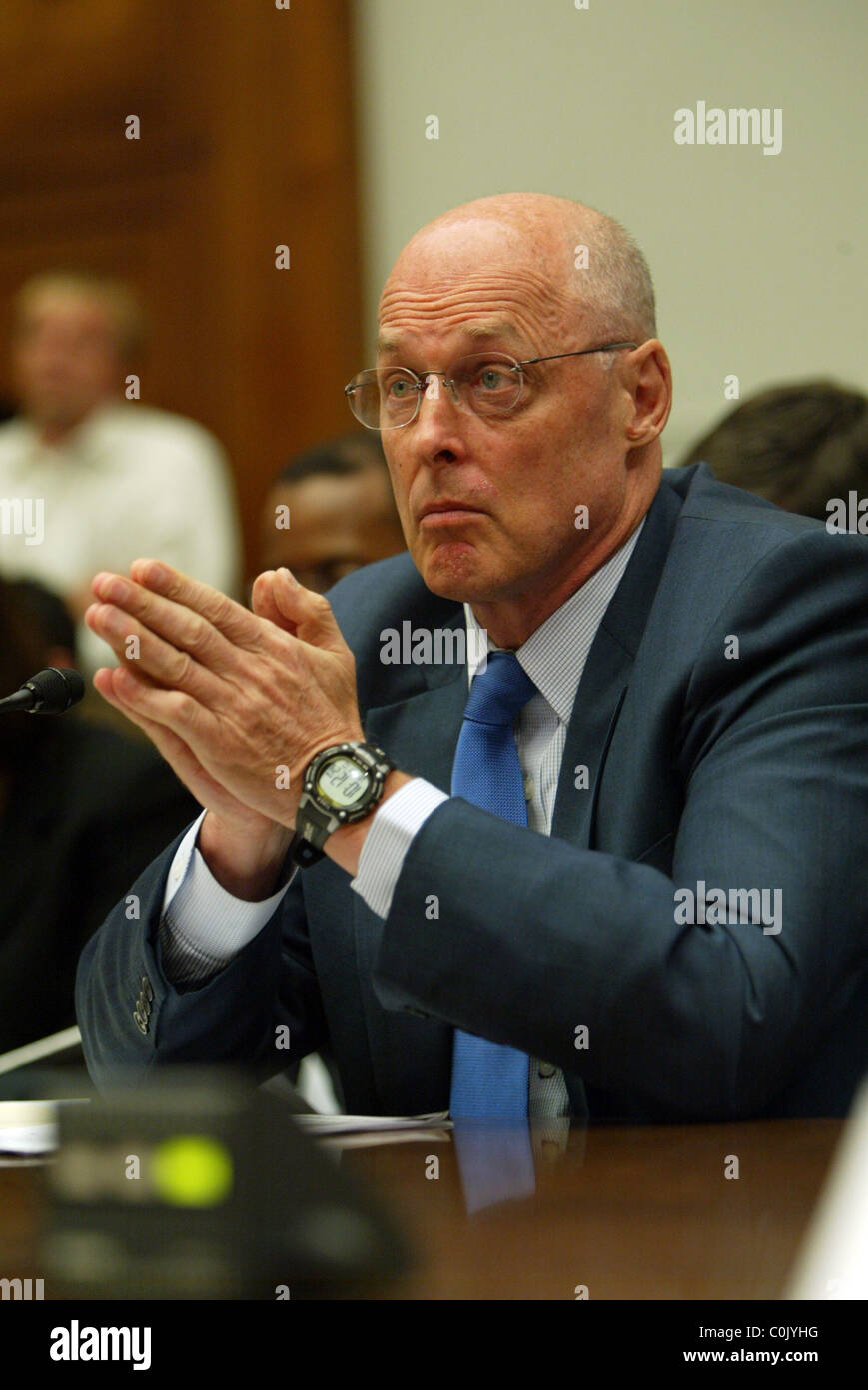 Treasury Secretary Henry Paulson Treasury Secretary Henry Paulson and ...