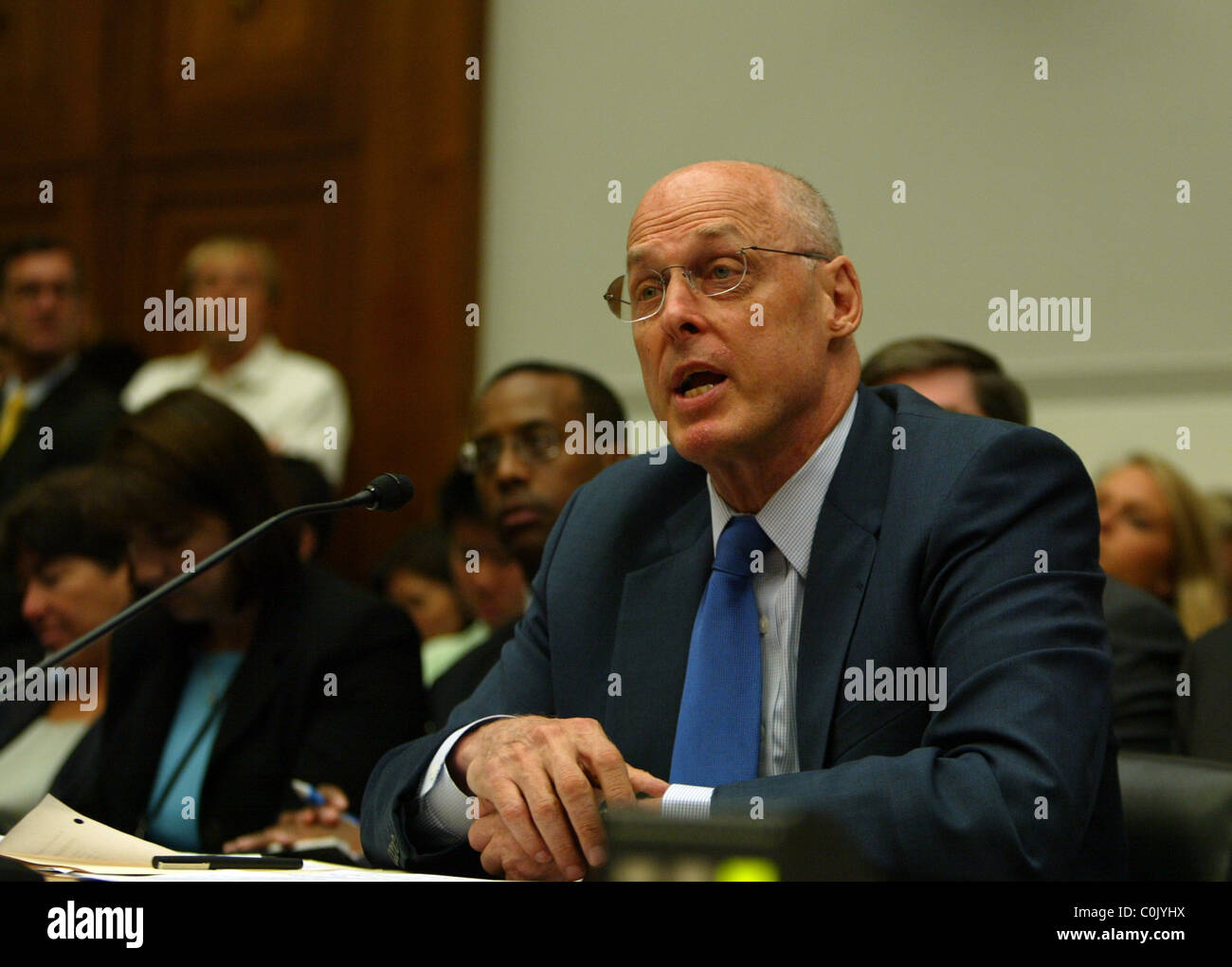 Treasury Secretary Henry Paulson Treasury Secretary Henry Paulson and ...