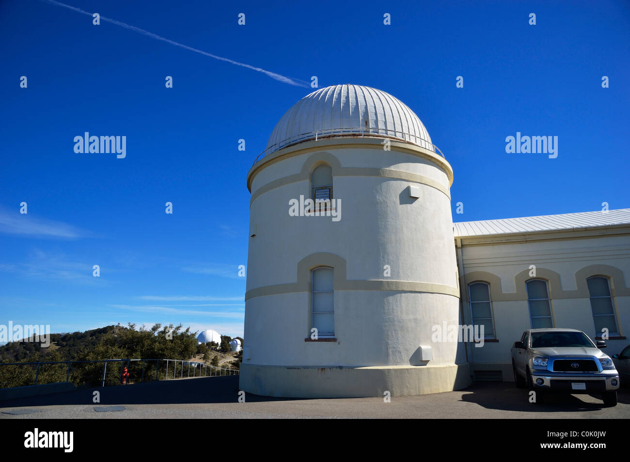 James Lick Observatory on Mt. Hamilton, San Jose, California (elevation ...