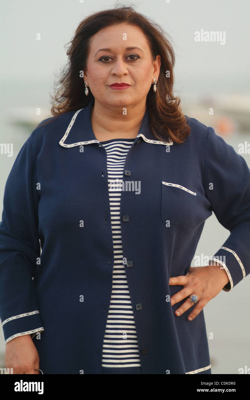 Ghada Jamsheer of Bahrain, a leading women's rights activist and head ...