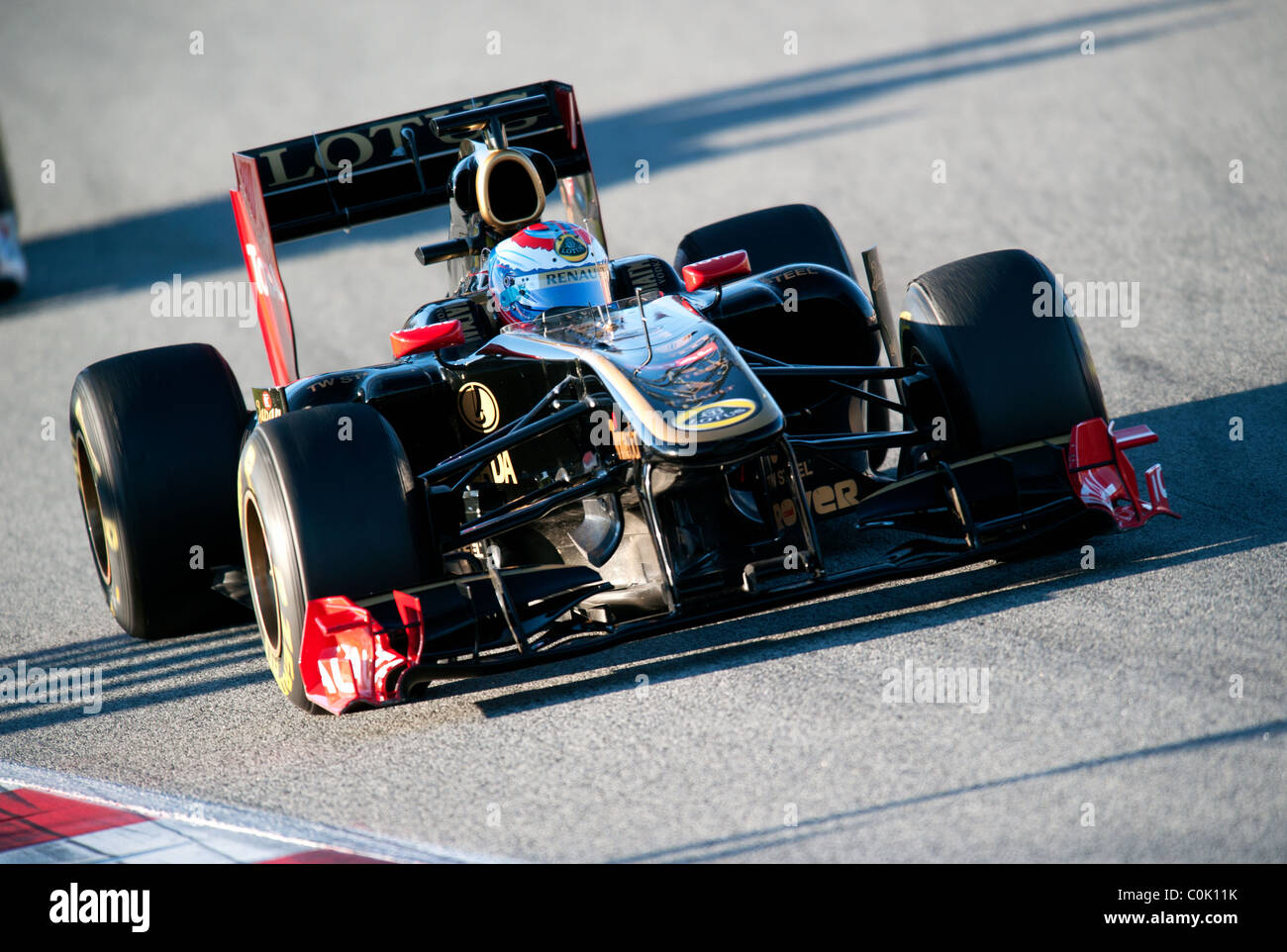 Witali Petrow (Russia) in his Lotus Renault GP Team-Renault R31 ...