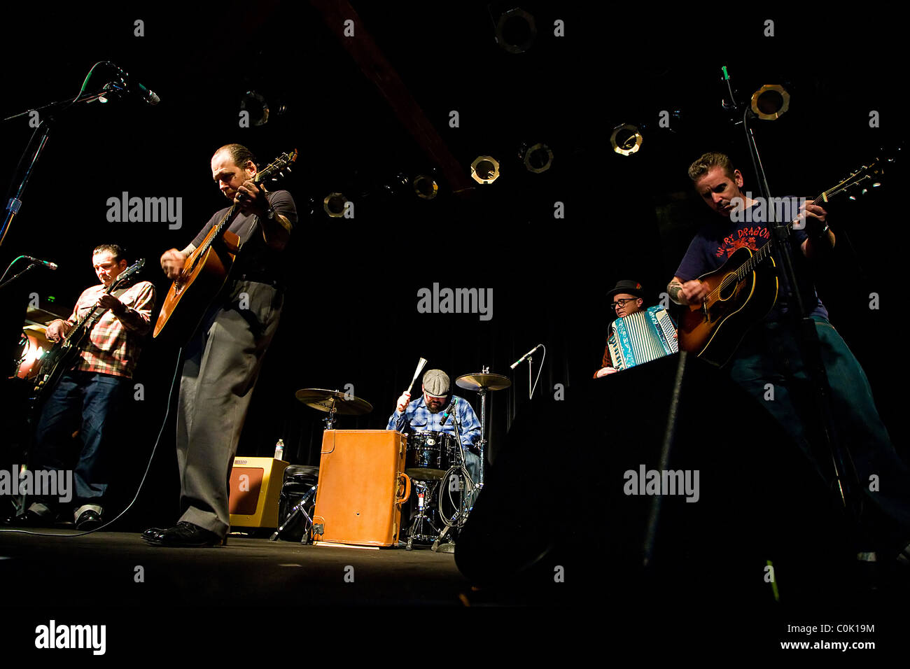 Rock Band Social Distortion performing live in concert Stock Photo - Alamy