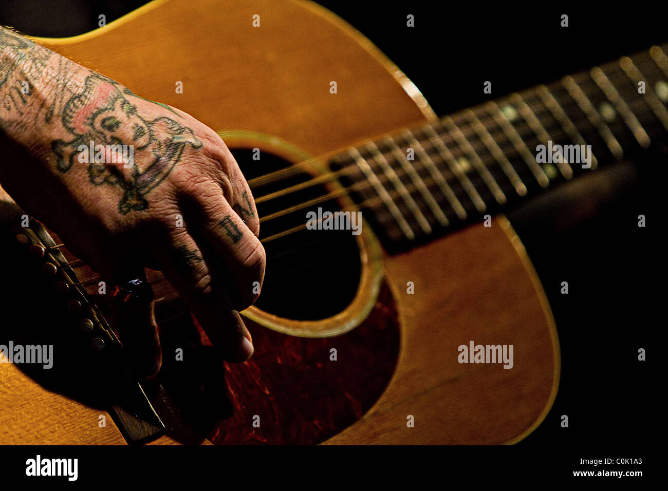 Rock Band Social Distortion performing live in concert Stock Photo - Alamy