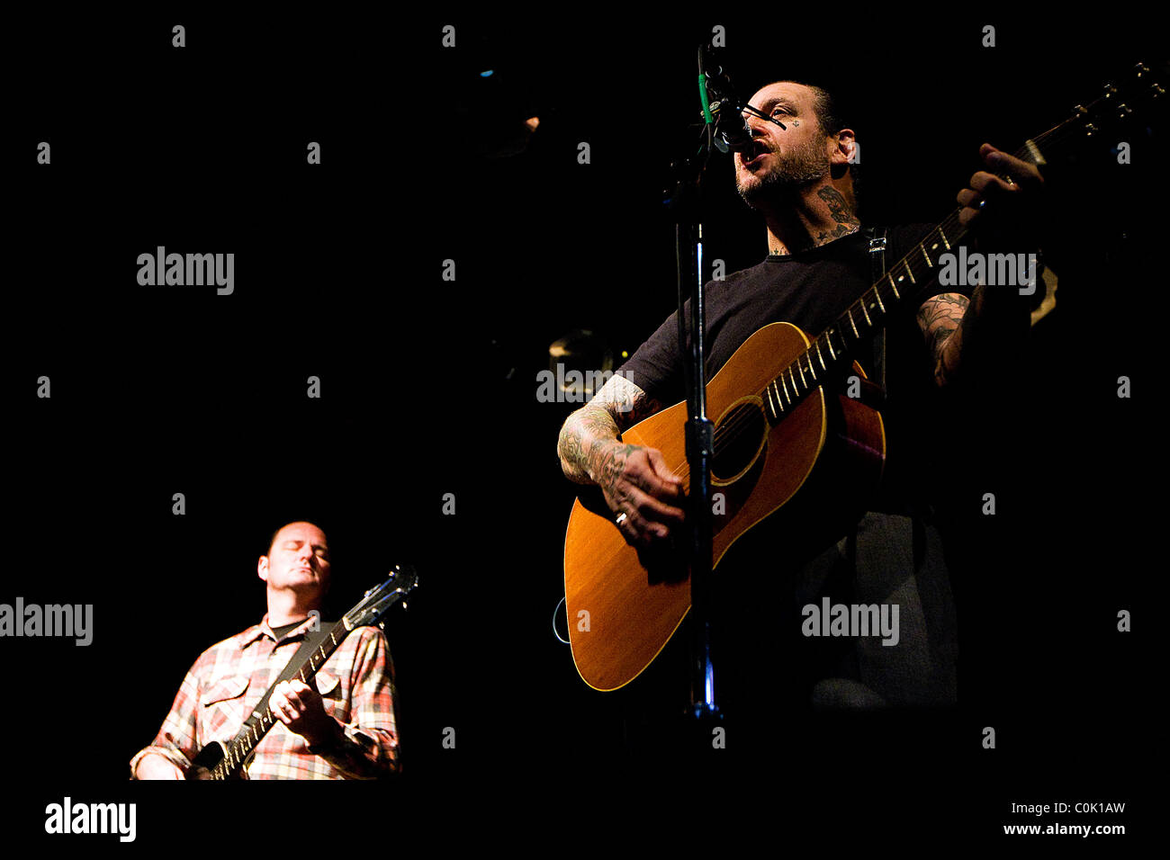 Rock Band Social Distortion performing live in concert Stock Photo - Alamy