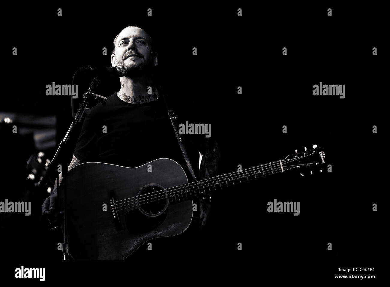 Rock Band Social Distortion performing live in concert Stock Photo - Alamy