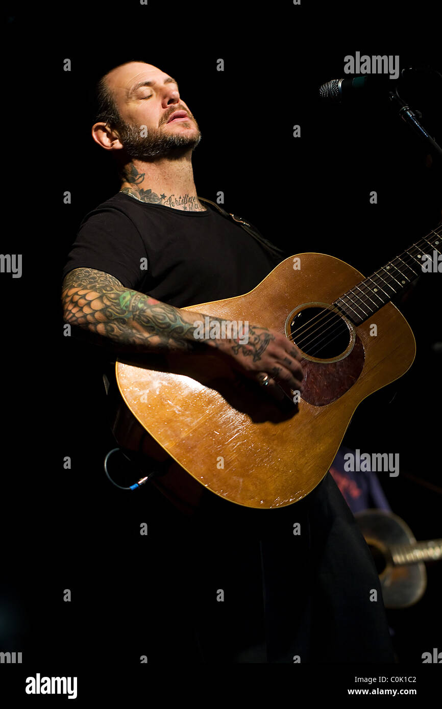 Rock Band Social Distortion performing live in concert Stock Photo - Alamy