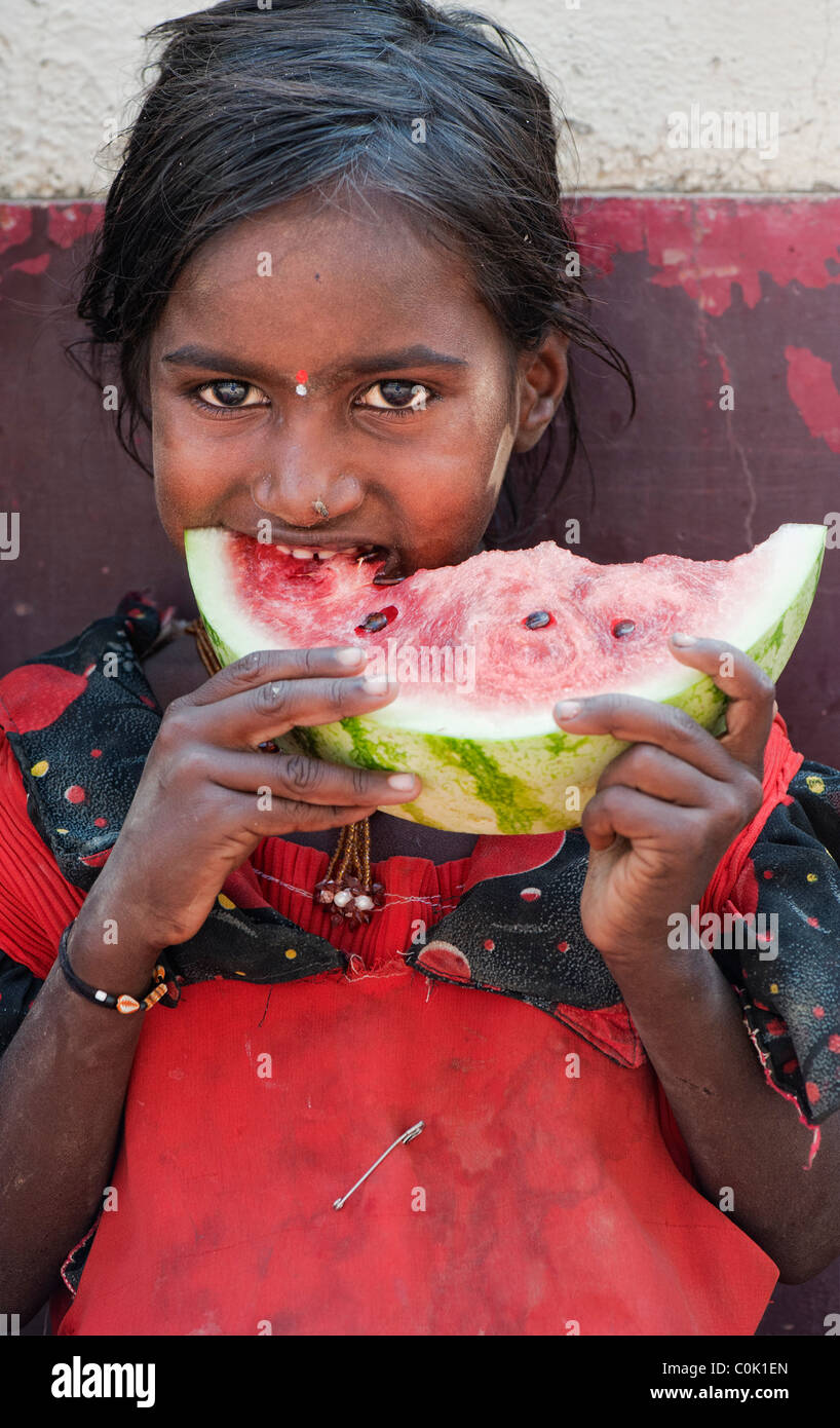 Girl devouring food hi-res stock photography and images - Alamy