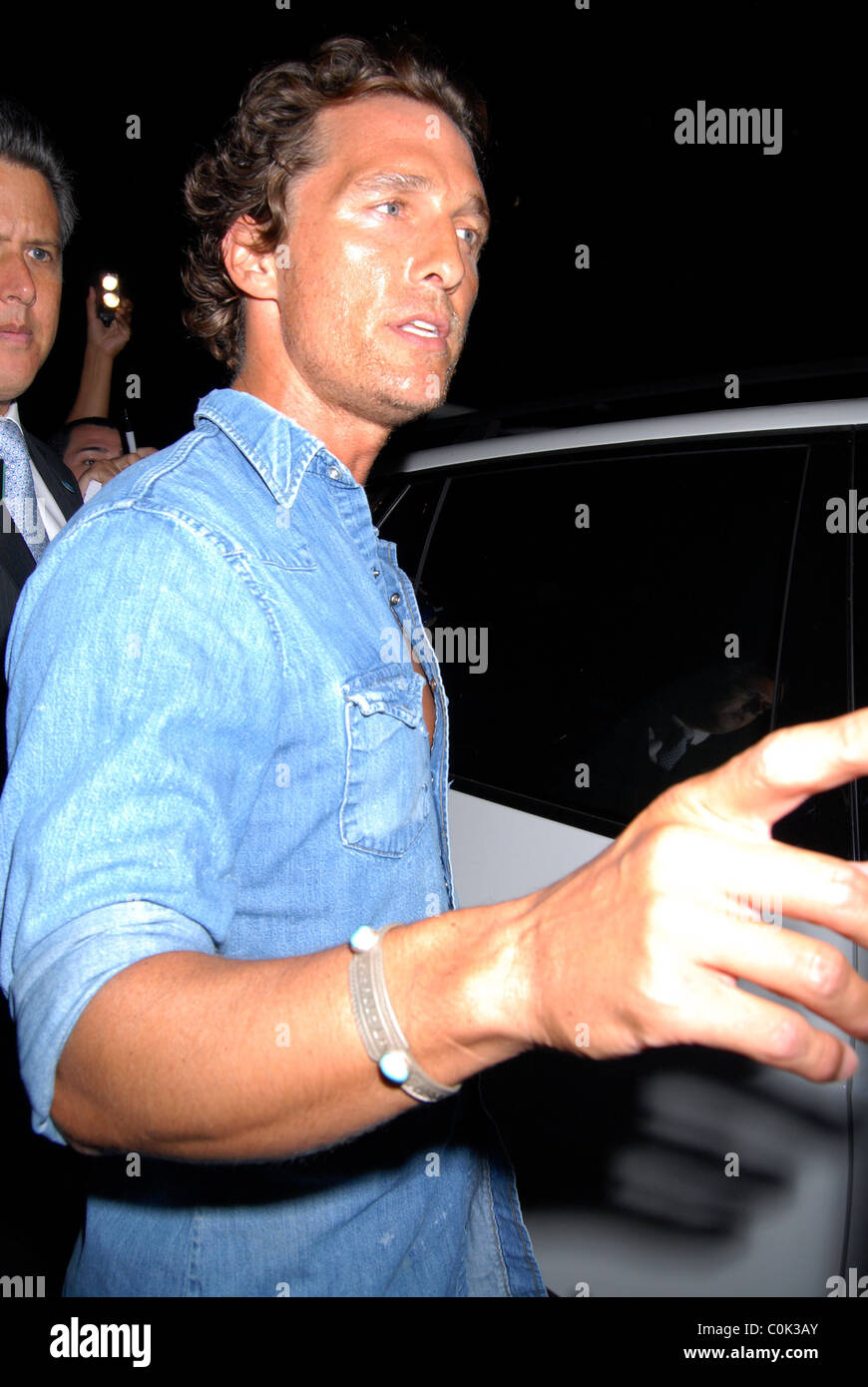 Matthew McConaughey at the launch of the Muxo handbag collection at ...