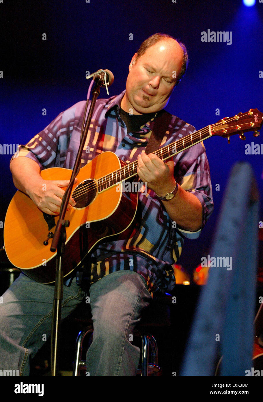 Christopher Cross performing at the Asser Levy Park in Coney Island New ...