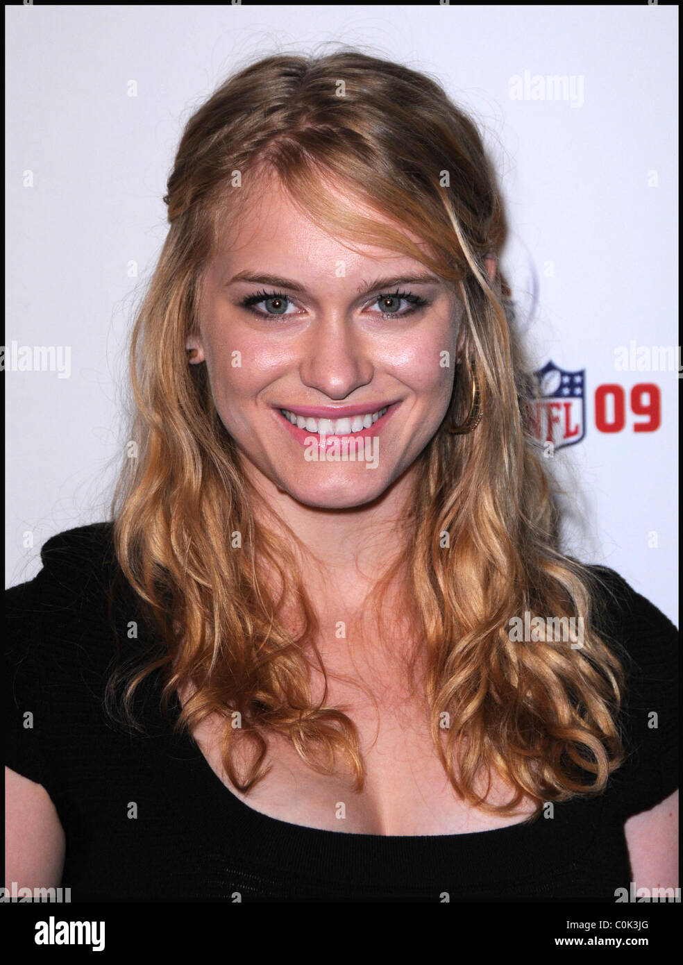 Leven Rambin The Madden NFL 09 VIP premiere party held at Coco De Ville ...